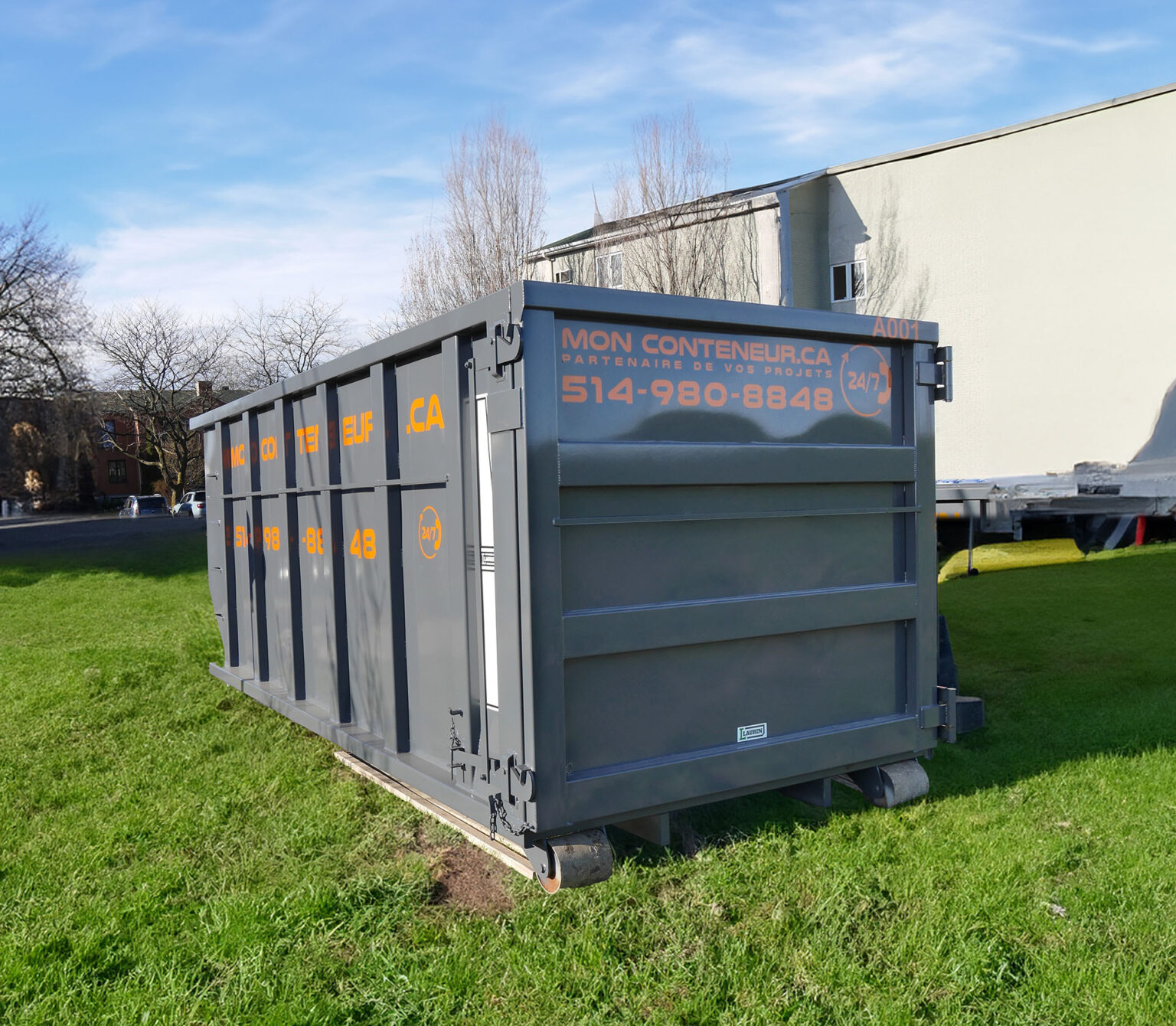 Location de conteneur - Louez un conteneur - MonConteneur